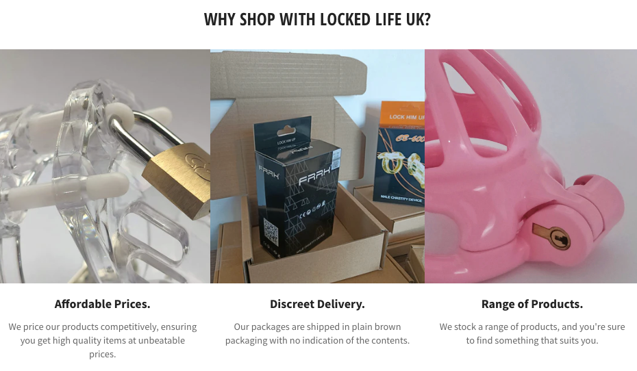 Locked Life UK | Affordable Chastity Cages with Discreet Delivery ...