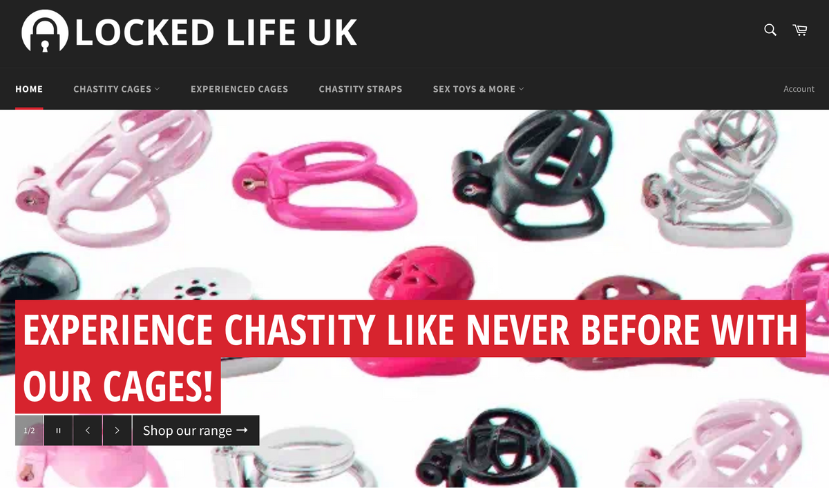 Locked Life UK | Affordable Chastity Cages with Discreet Delivery